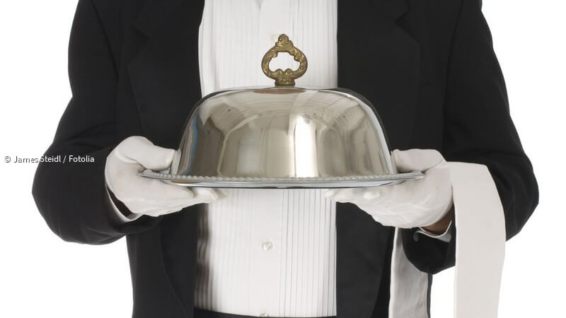 ᐅ Butler - Ein Beruf mit Zukunft und hohen Anforderungen